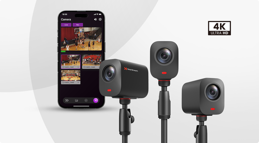 NearStream - Wireless Multicam Livestreaming Solution