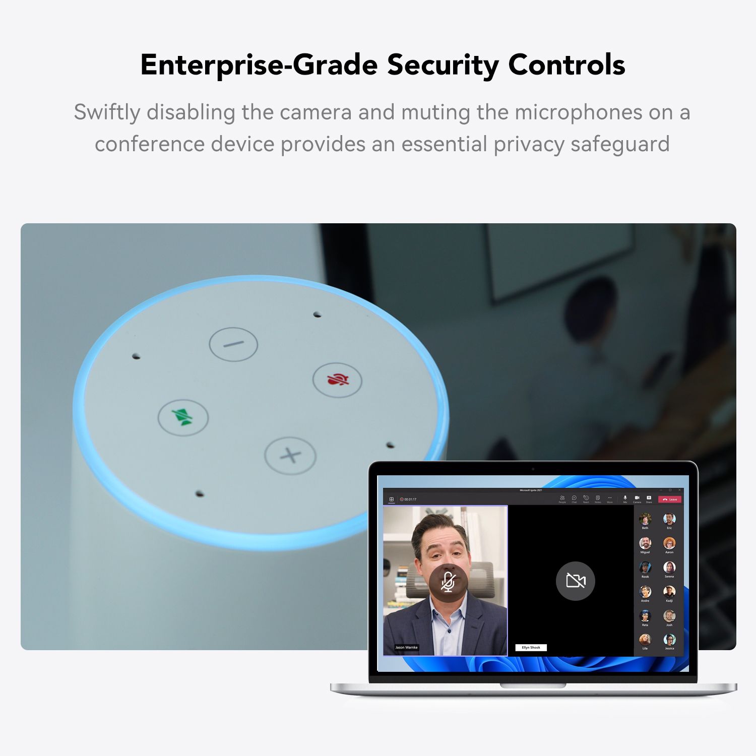 NUROUM | C20 - All-in-one Conference Camera with Speaker